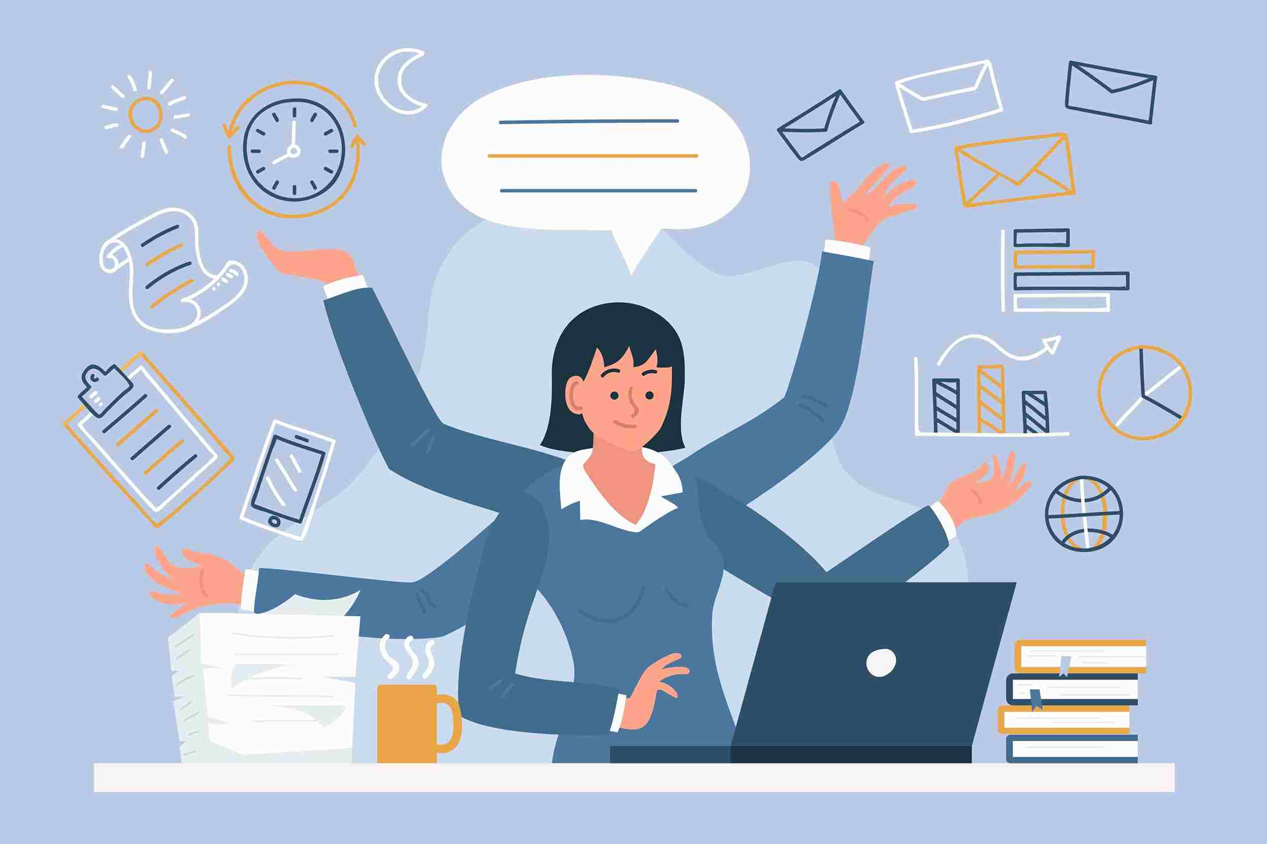 Dampak Buruk Multitasking dan Cara Melakukannya dengan Benar - SISI+